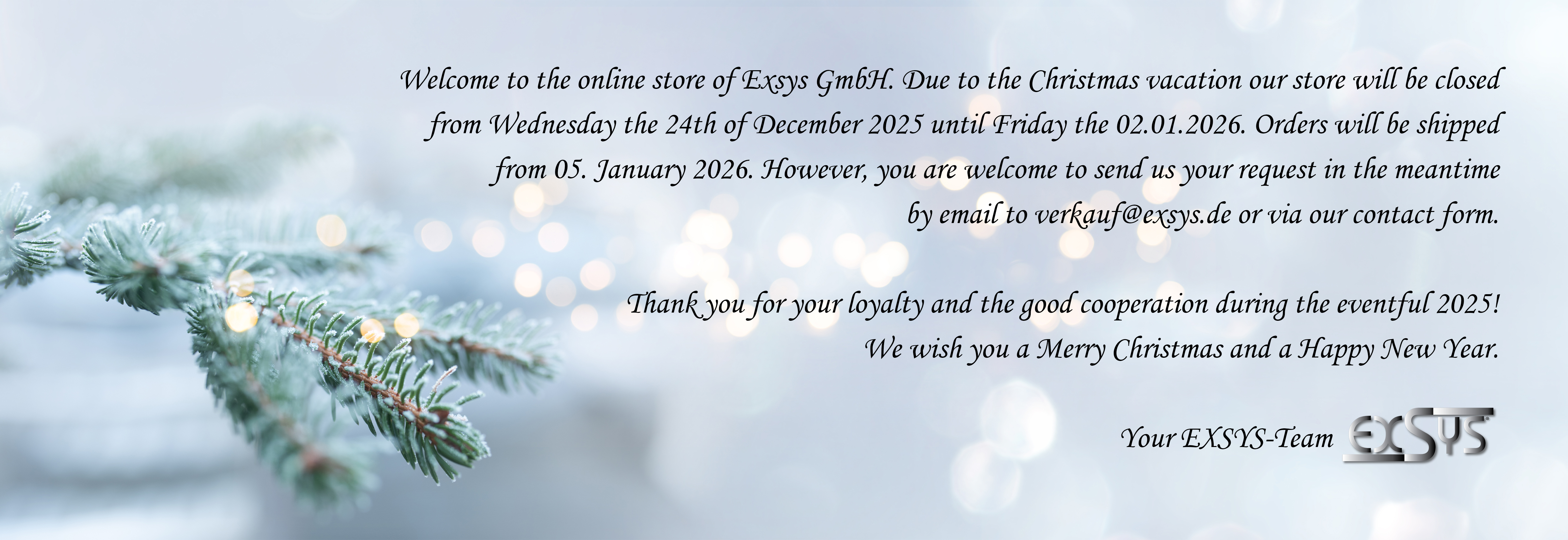 EXSYS - Individual Connectivity-Solutions